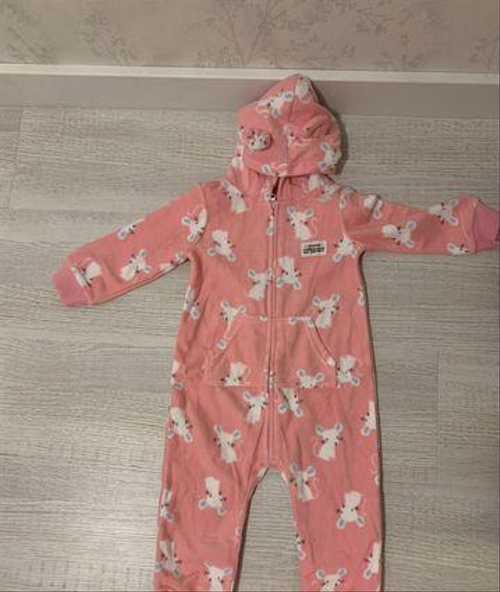 Новый флисовый комбез 18м