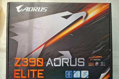 1151-v2 Gigabyte Z390 Aorus Elite New проверка