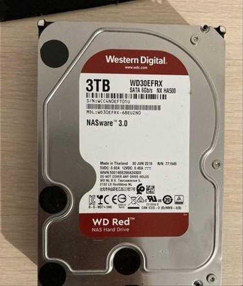 Жесткий диск WD red 3tb
