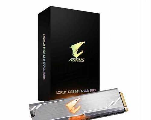 SSD gigabyte 512Gb aorus RGB, 2280, M.2, NVMe