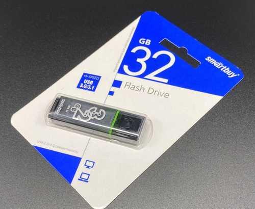 Флэшка 32 Гб Новая Smartbuy Flash Drive USB 3 3.1