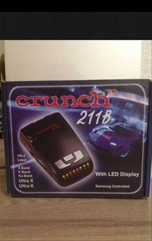 Crunch 211b инструкция по применению антирадар