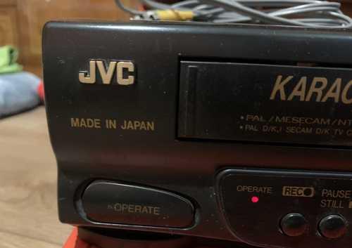 Видеомагнитофон JVC с караоке