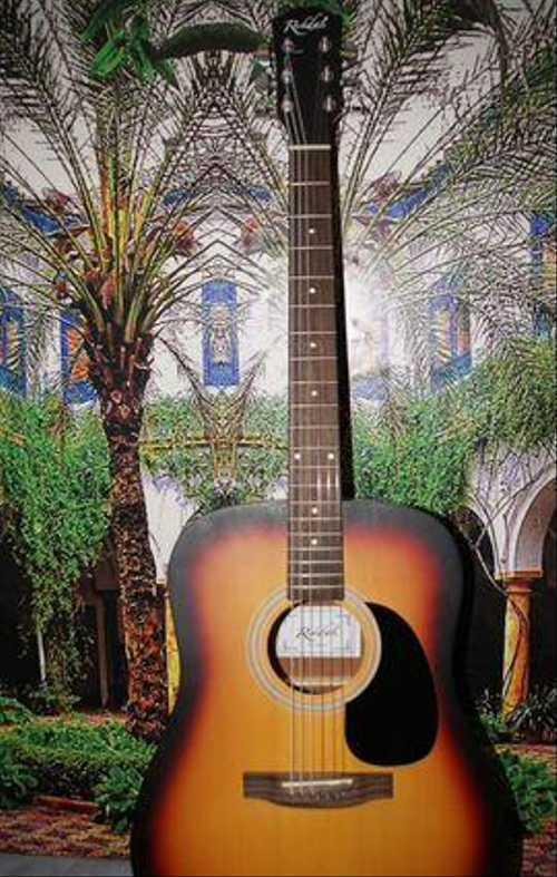 Акустическая гитара rockdale SDN-SB цвет санбёрст
