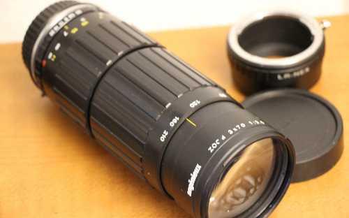 Angenieux 70-210mm Zoom F3.5 Leica R +переходник