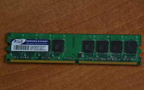 Оперативная память DDR2 на 1 гб