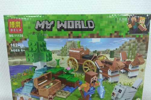 Конструктор MY world: Bela 11130 (162 дет.)