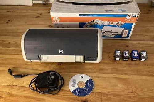 HP Deskjet 3420 с четырьмя картриджами