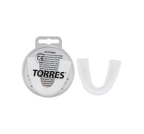 Капа боксерская Torres PRL1021WT термопластичная