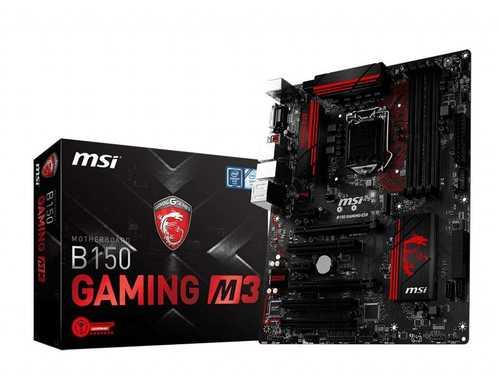 MSI B150 + Intel core i5 6500 + Кулер