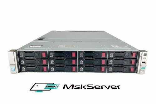 Сервер HP DL80 Gen9 12xLFF 2x E5-2630v3 64Gb