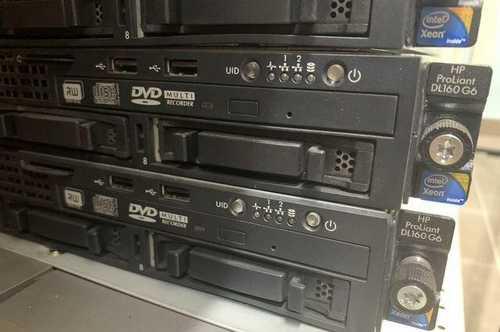 Сервер 1 юнит HP ProLiant DL160 G6