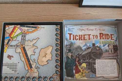 Настольная игра Ticket to Ride Europe (Тикет ту ра