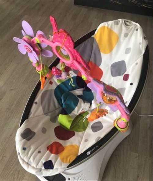 Электронные качели шезлонг 4moms mamaroo