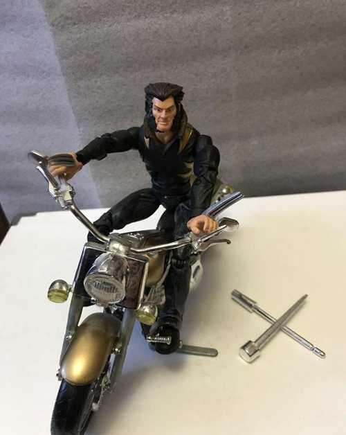 X-men 2 Wolverine and Motorcycle