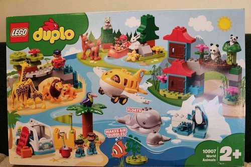 Lego Duplo 10907 Животные мира большой новый