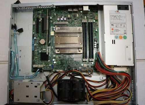 Сервер 1U / Intel Xeon E3-1240 / RAM 16 Gb