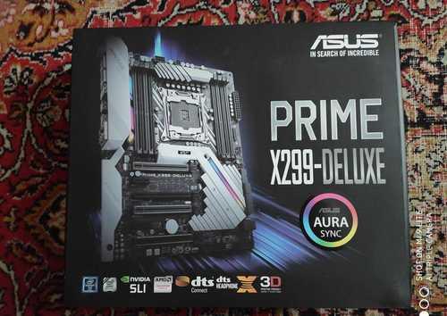 Материнская плата asus prime X299-deluxe