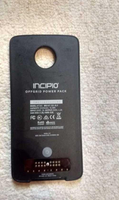 Модуль-аккумулятор Incipio offgrid Power Pack Moto
