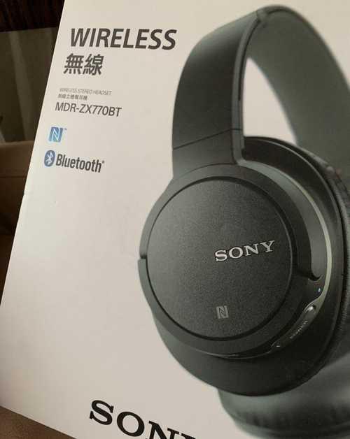 Беспроводные наушники sony mdr zx770bt
