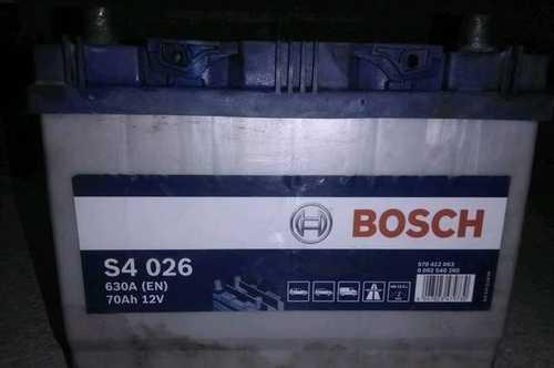 Аккумулятор bosch s4 026