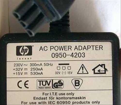 Блок питания для принтера hp 32v схема