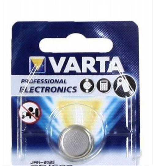 Батарейка CR1632 Varta electronics BL1 Lithium 3V
