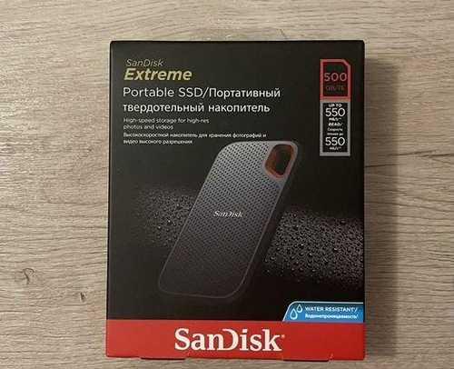 Sandisk Extreme Portable SSD 500GB новый