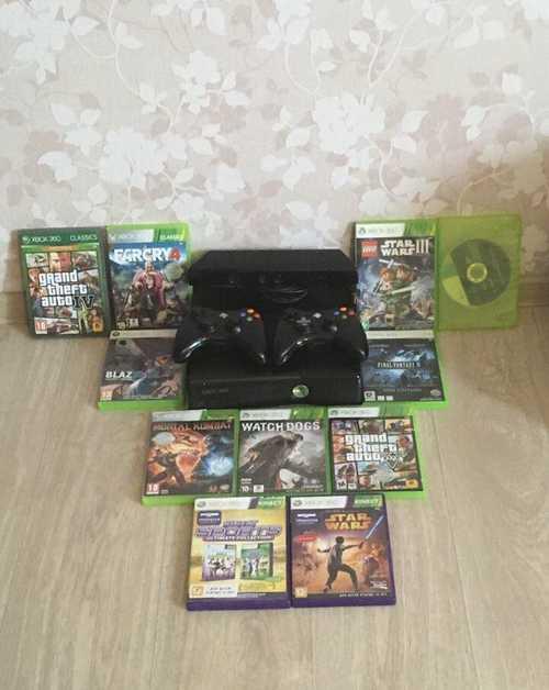 Xbox 360+игры,кинект