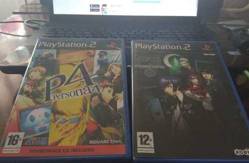 Игры для PS2 Persona 3 + Persona 4