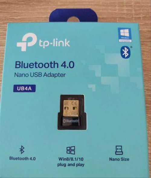 Сетевой адаптер Bluetooth TP-link UB4A USB 2.0