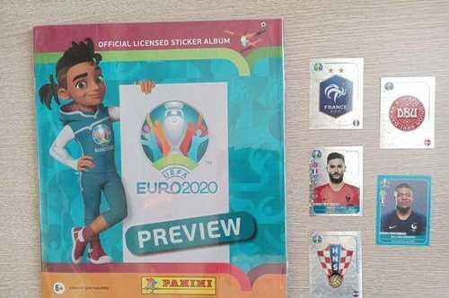 Евро 2020 Превью/Euro 2020.Panini.Наклейки