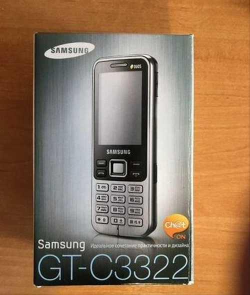 Телефон Samsung GT-C3322 duos