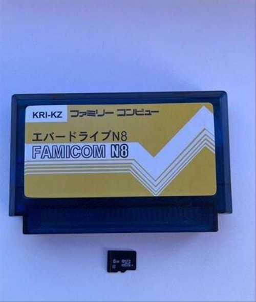 Флеш картридж Famicom Dendy