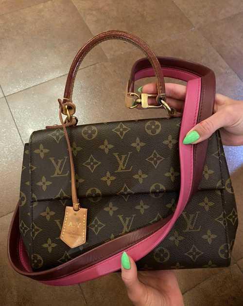 Сумка «Louis Vuitton» Cluny BB MNG Bor.Fuchsia