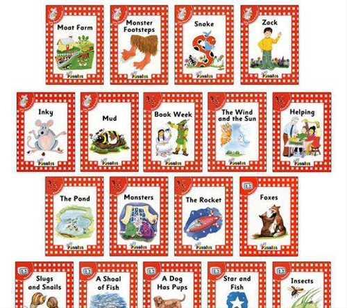 Jolly Phonics Readers, level 1. Английские книги д