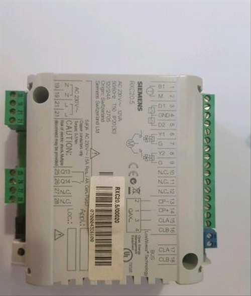 Siemens RXC20.5/00020 - комнатные контроллеры для
