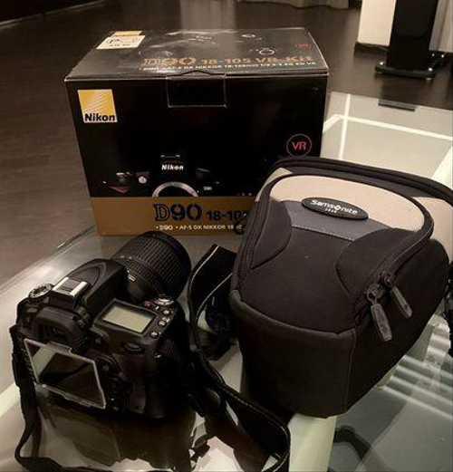 Цифровой зеркальный фотоаппарат Nikkon D90