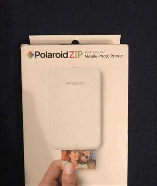 Карманный принтер Polaroid Zip, белый