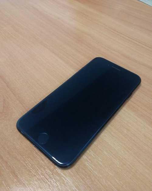 Телефон iPhone7 jet black 128gb