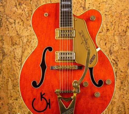 Gretsch 6120W Nashville Orange 1990 Japan