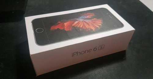 Коробка от iPhone 6s space grey 64 gb