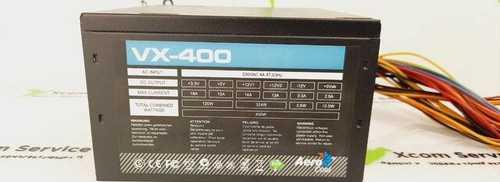 Блок питания 400W AeroCool VX-400