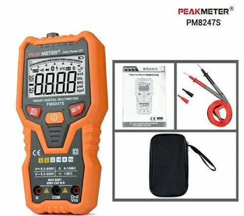 Умный Цифровой мультиметр Peakmeter