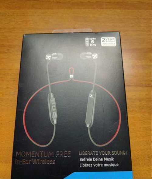 Sennheiser Momentum Free (M2 iebt SW) Black