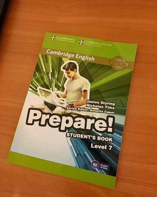 Учебник по английскому Prepare Level 7