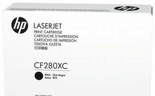 Картридж hp laser jet cf280xc, новый