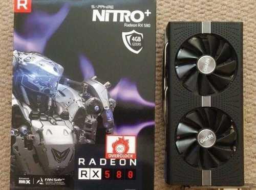 Видеокарта sapphire rx 580