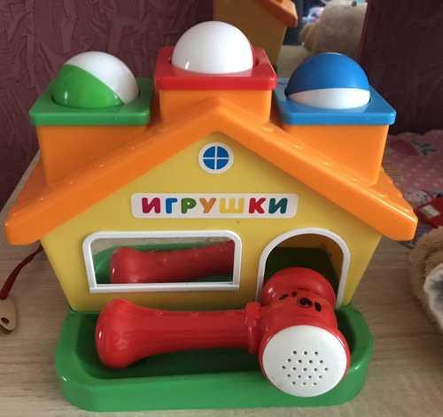 Игрушка Домик-стучалка