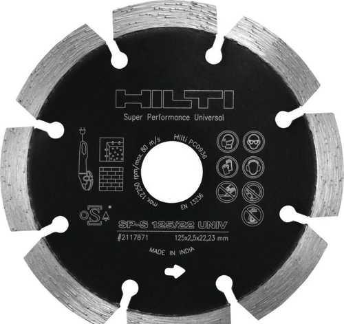 Отрезной диск hilti SP-S 125/22